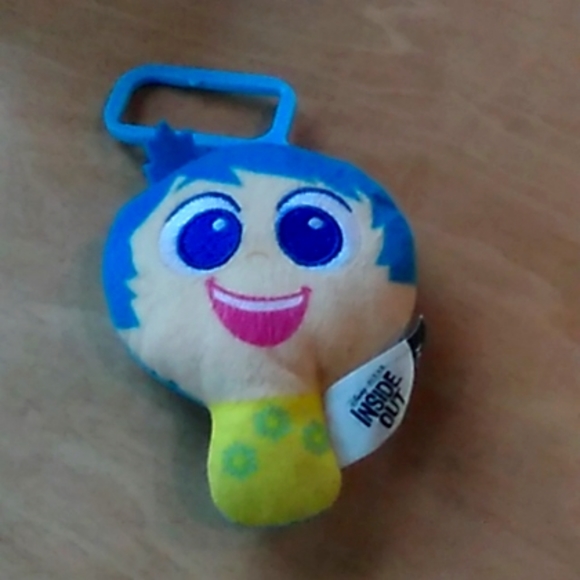 Disney | Toys | Pixar Inside Out Joy Plush Clip On Toy | Poshmark